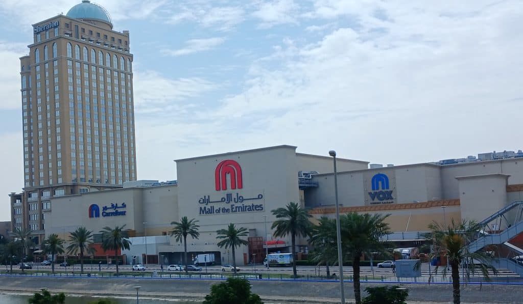 Emirates Mall Dubai Location