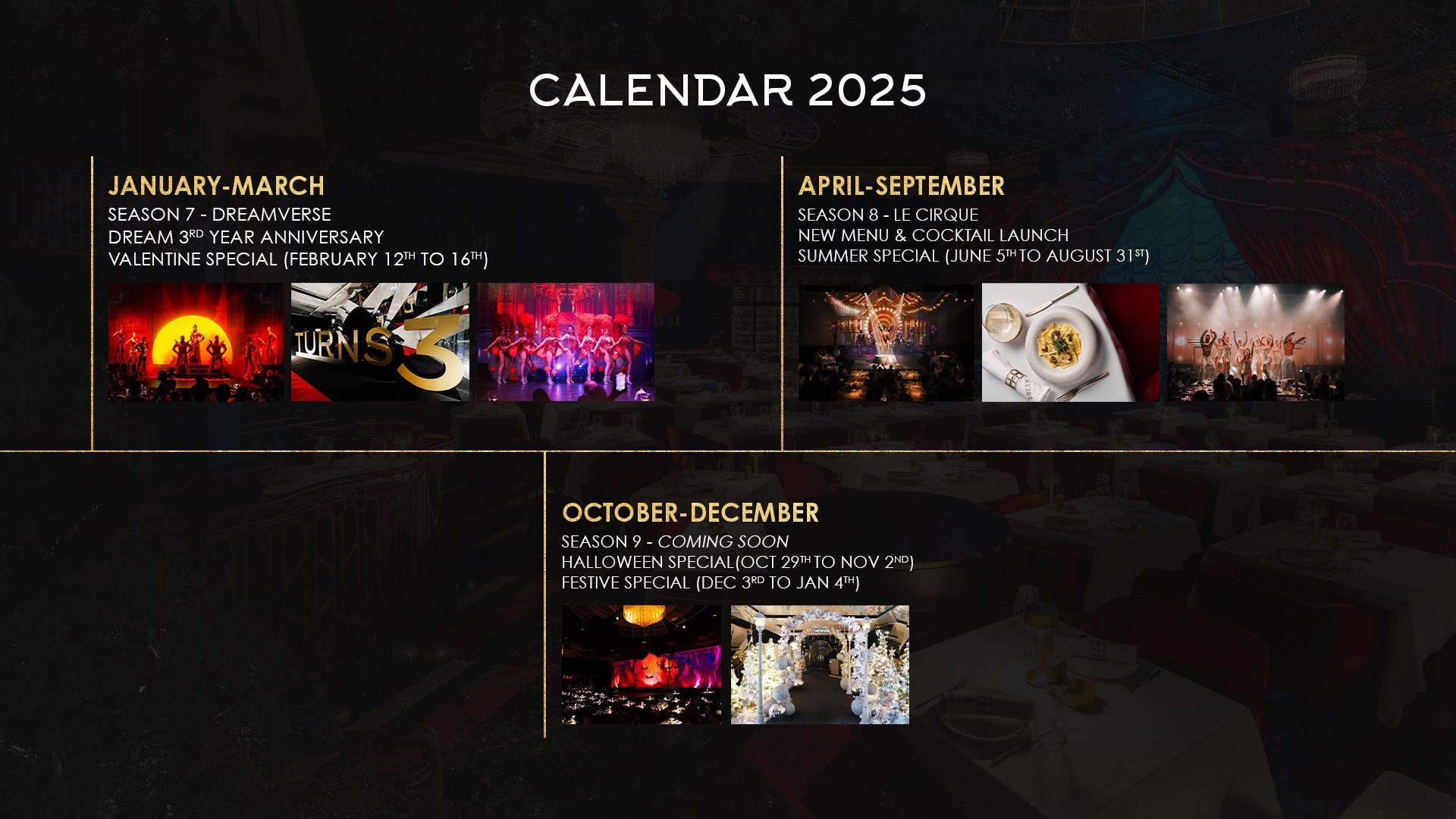 DREAM Dubai Dinner Show | Dubai’s top-ranked nightlife attraction
