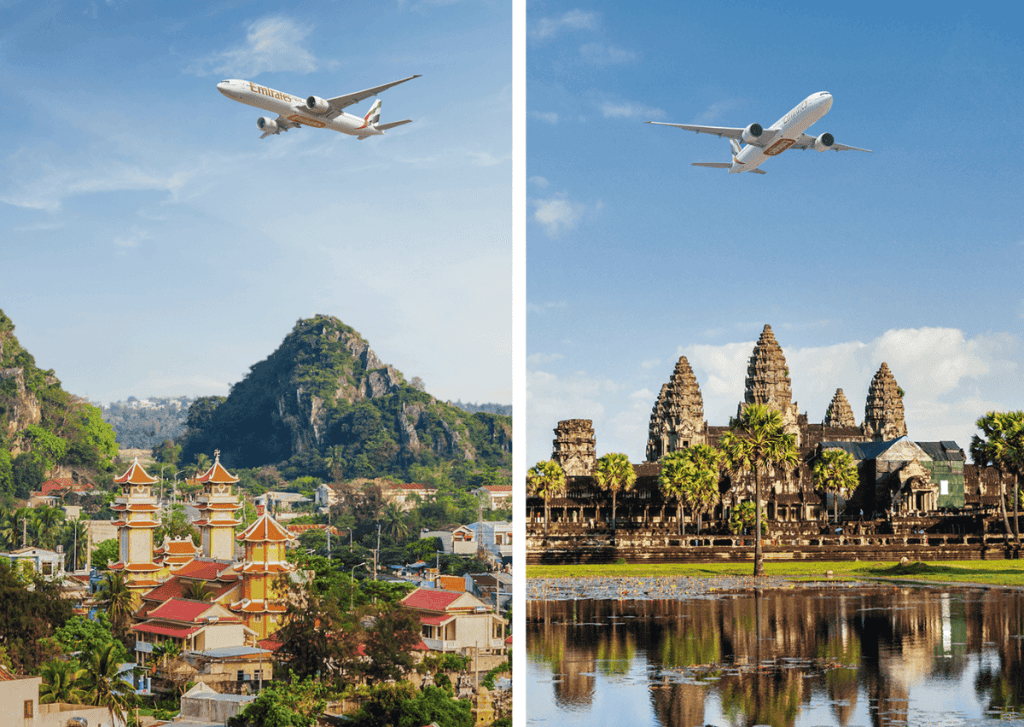 Emirates starts flights from Dubai to Da Nang and Siem Reap